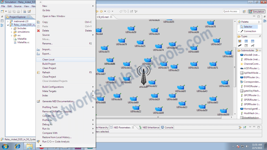 Omnet++ Wireless Simulation Projects | How to create WSN in Omnet++ | Network Simulation Tools