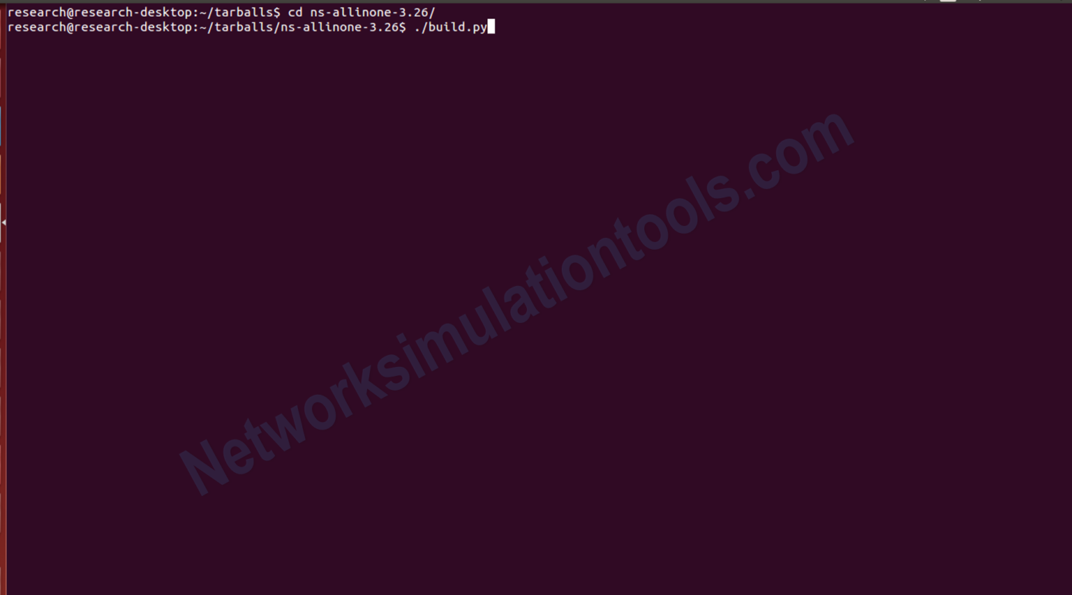 Installing Python On Fedora In Ns3 Tutorial How To Install Ns3 In