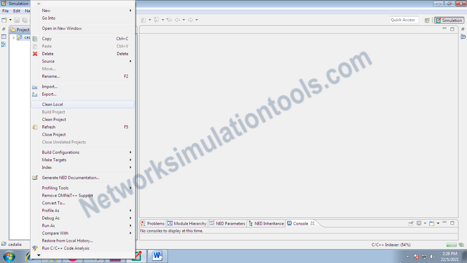 Omnet++ Network Simulation Projects | How to Install Castalia in ...