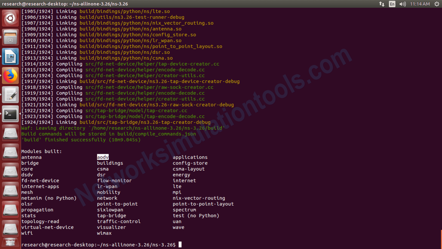 NS3 Simulation | Ns3 Tutorials (No 1 Support) | How to run AODV in NS3 | Network Simulation Tools