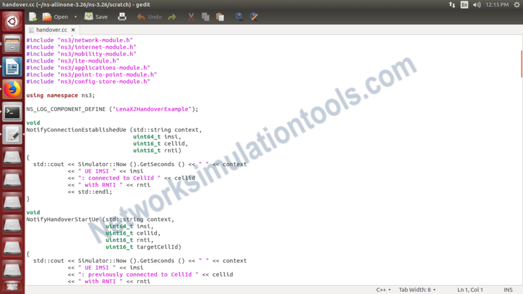 NS3 Simulator Code | How to run NS3 program in Ubuntu Tutorial | Network Simulation Tools