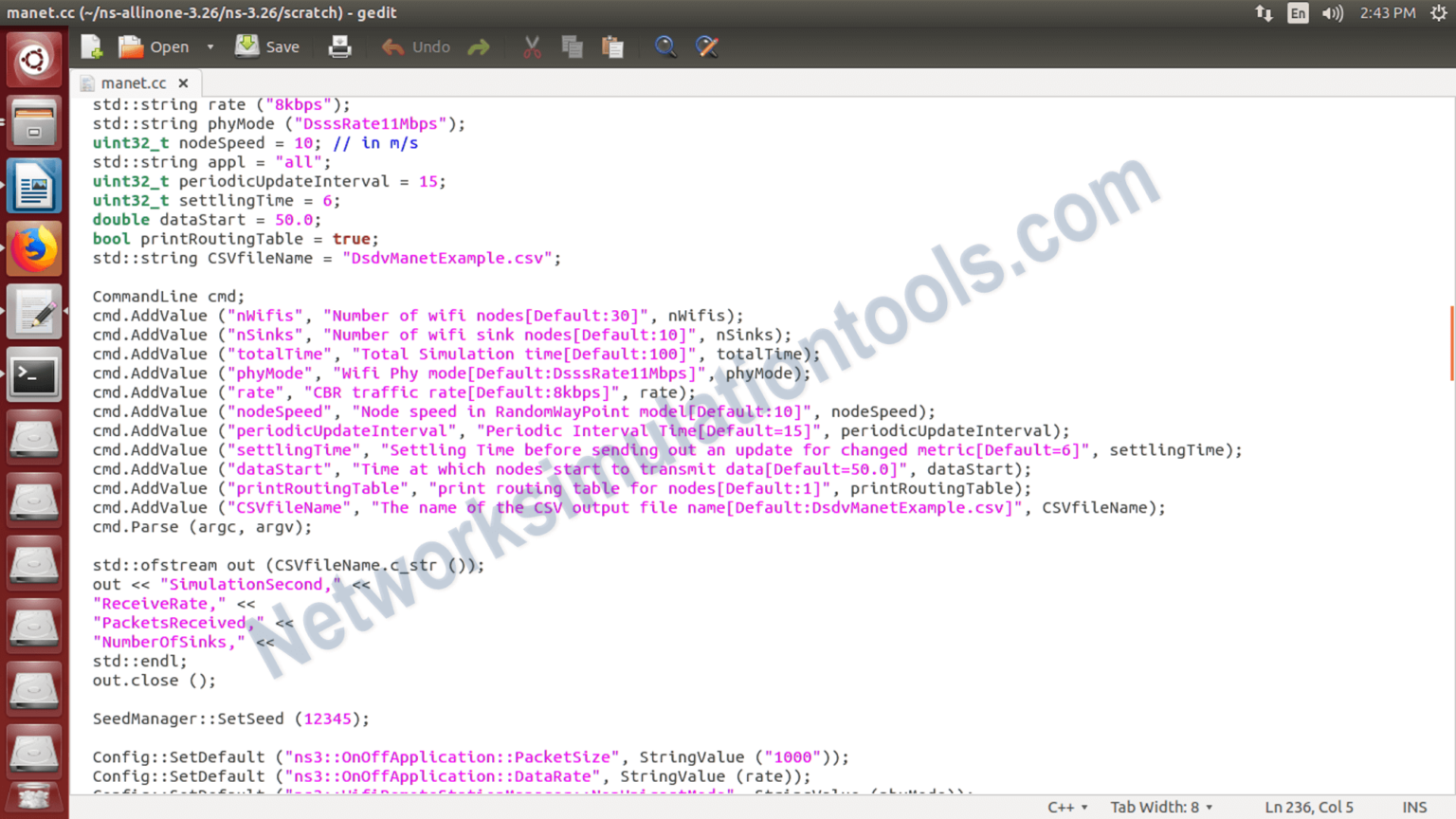 Network Simulator 3 Projects (Source Code) | How to run .cc file in NS3 | Network Simulation Tools