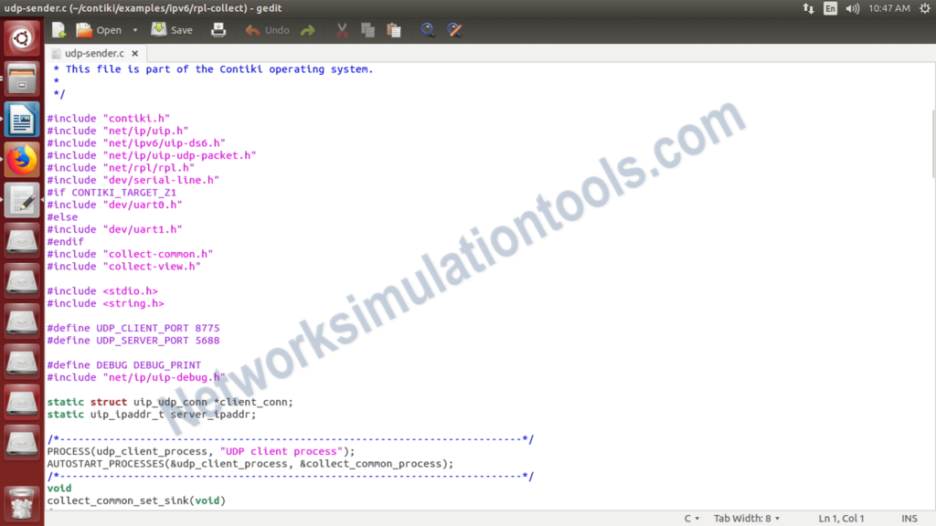 How to write code in Cooja - Sim | Cooja Simulator programming language | Network Simulation Tools