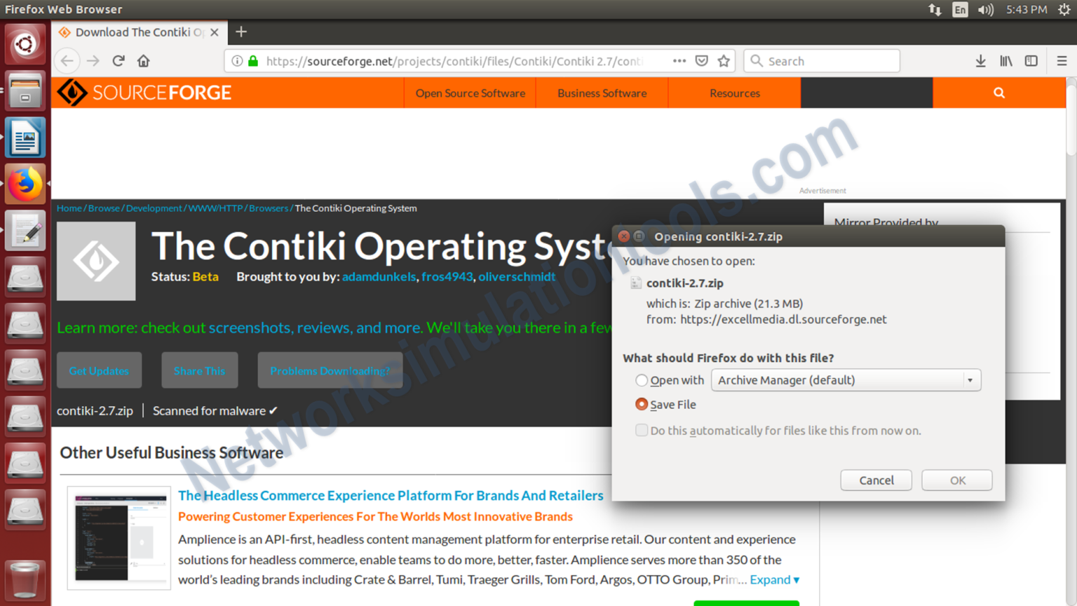 Instant Install Contiki OS Projects | Install Contiki 2.7 on Ubuntu Tutorial | Network ...