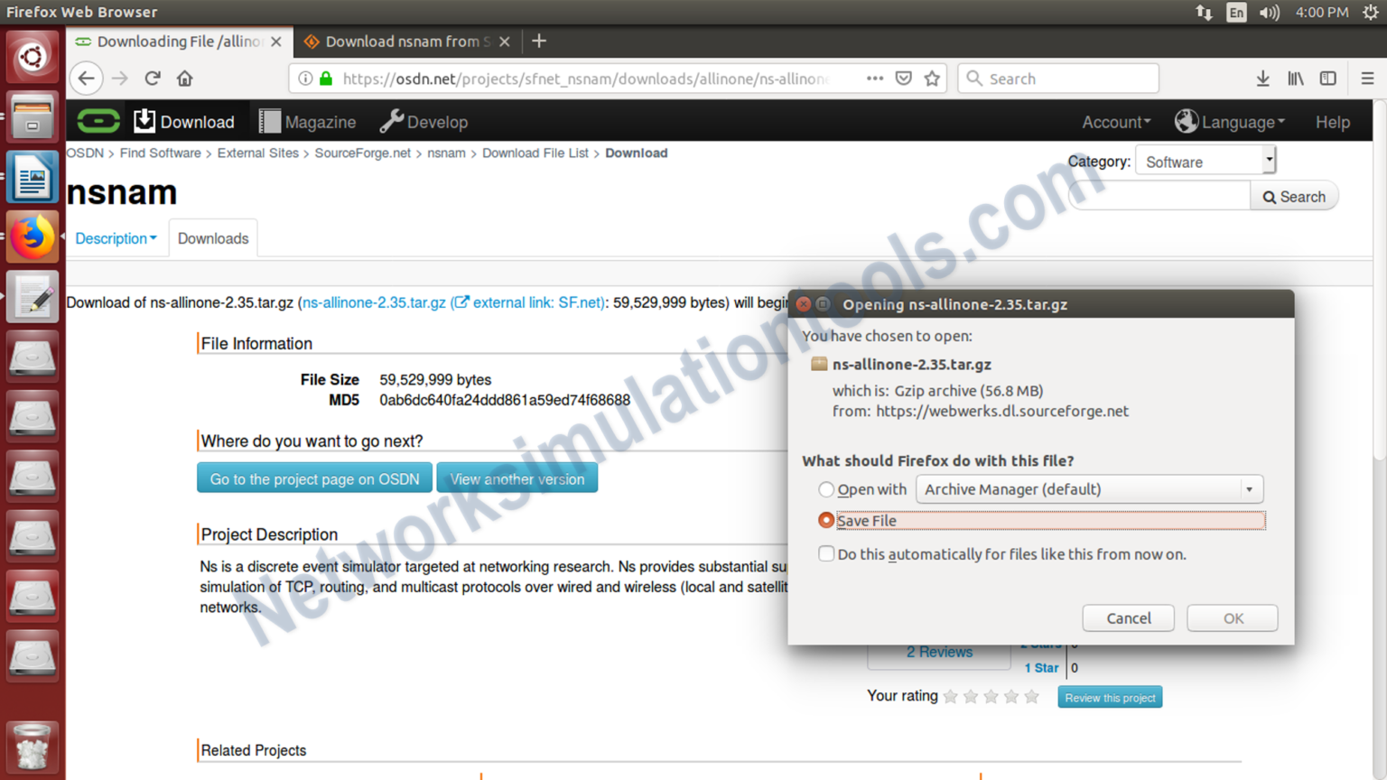 NS2 Projects Tutorials | How to install NS2 Software | Network Simulation Tools