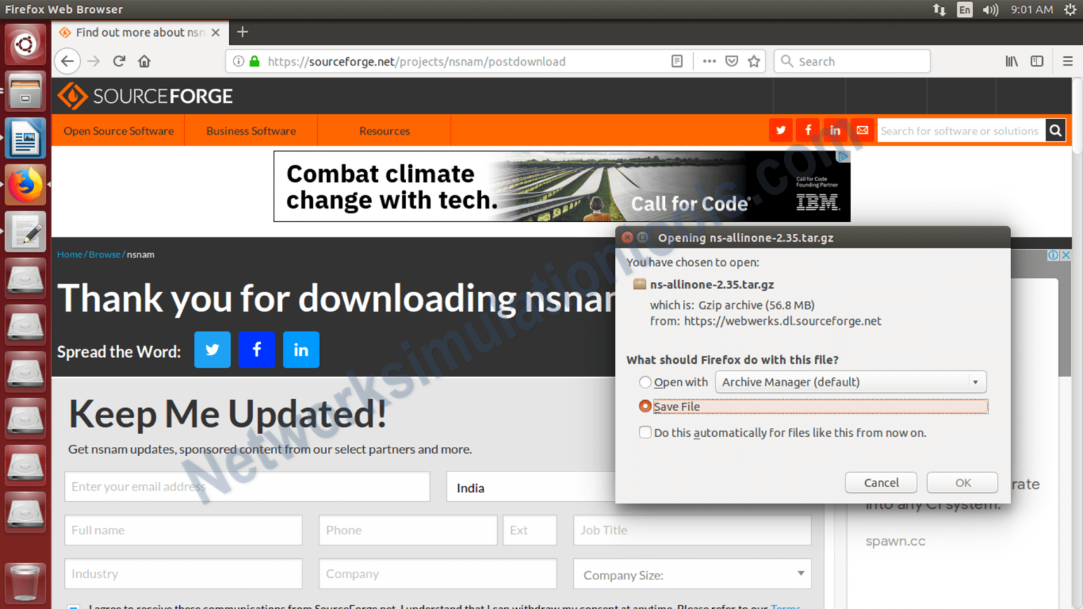 Installation Guide in NS2 | How to install NS2 in Ubuntu 16.04 Manual | Network Simulation Tools