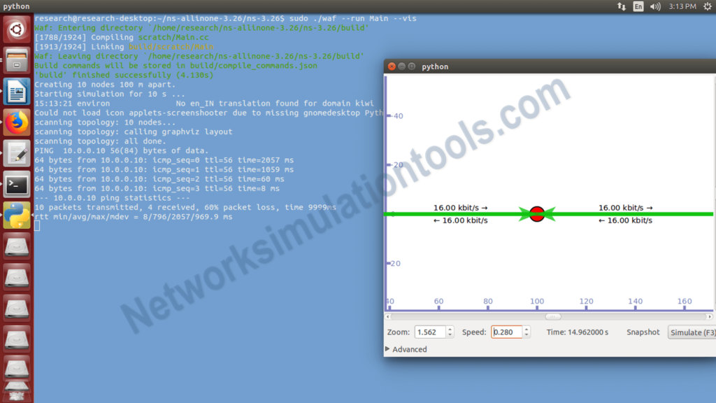 Network Projects Tutorials | What is the role of Net device container in NS3 | Network ...