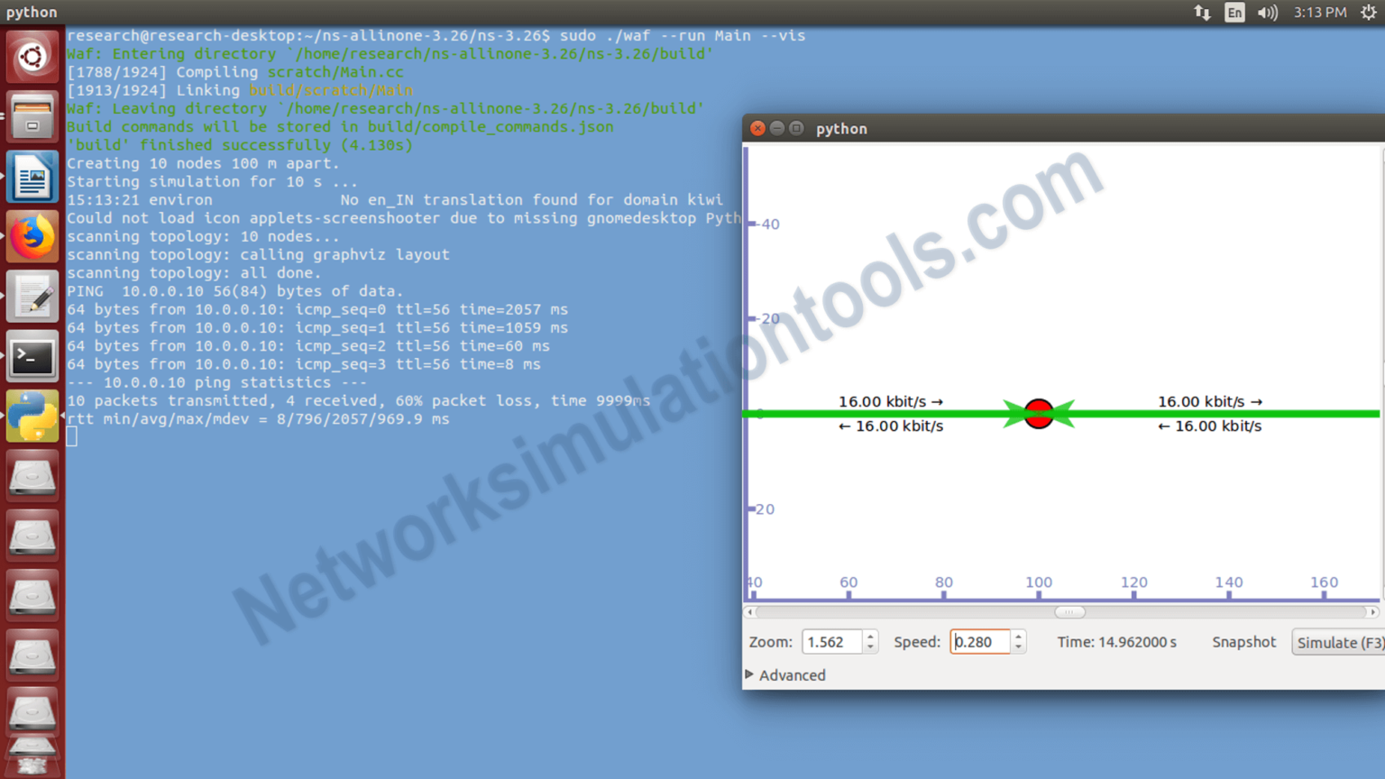 Network Projects Tutorials | What is the role of Net device container in NS3 | Network ...
