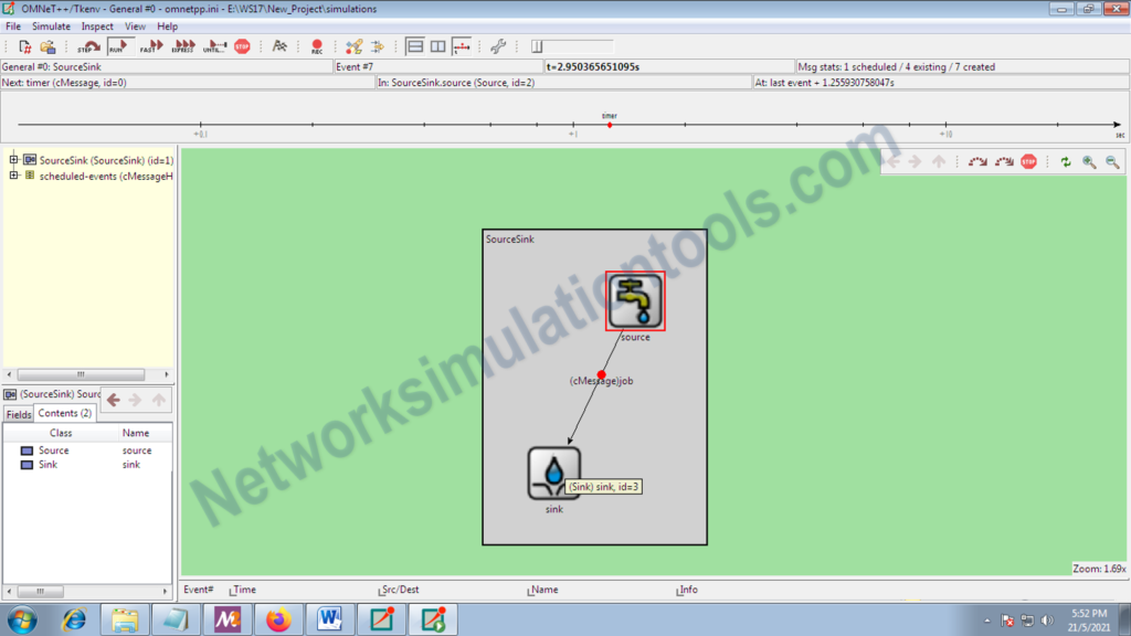 Execute The Simulation Running Process Network Simulation Tools Network Simulation Tools