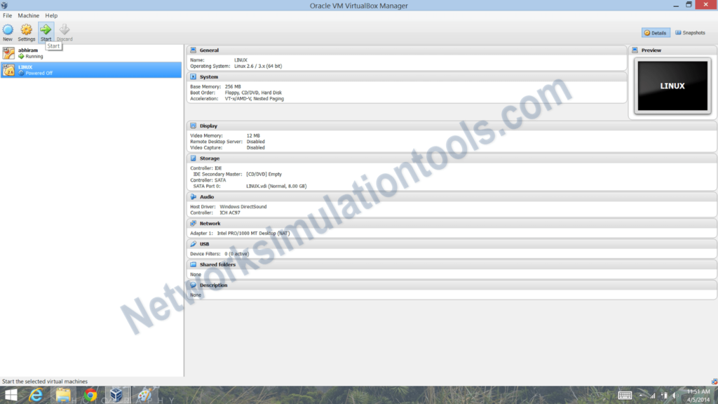Install Ubuntu To The Virtual Machine Network Simulation Tools Network Simulation Tools