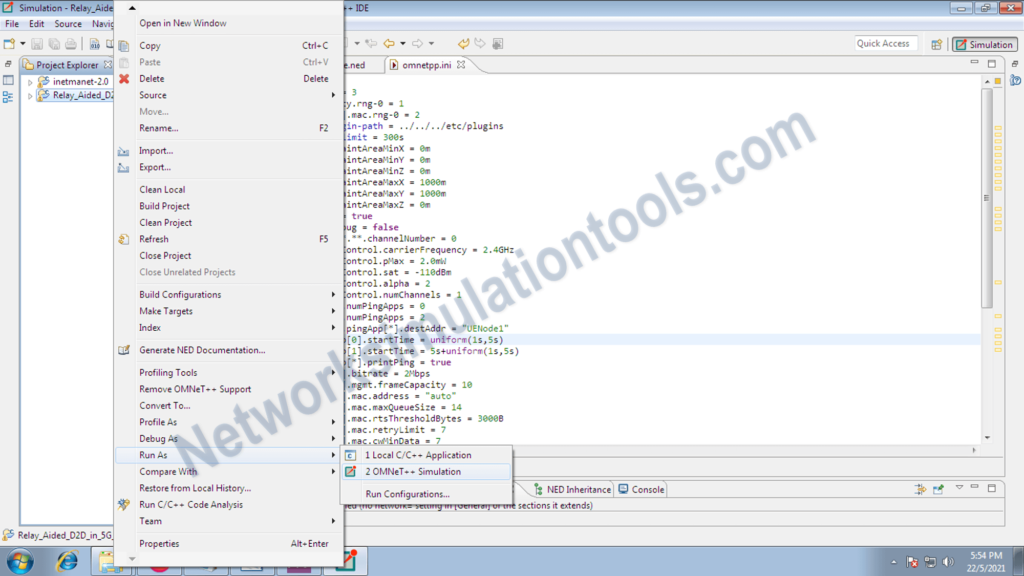 OMNeT++ Manual | How to use Inet Framework in Omnet++ Guide | Network ...