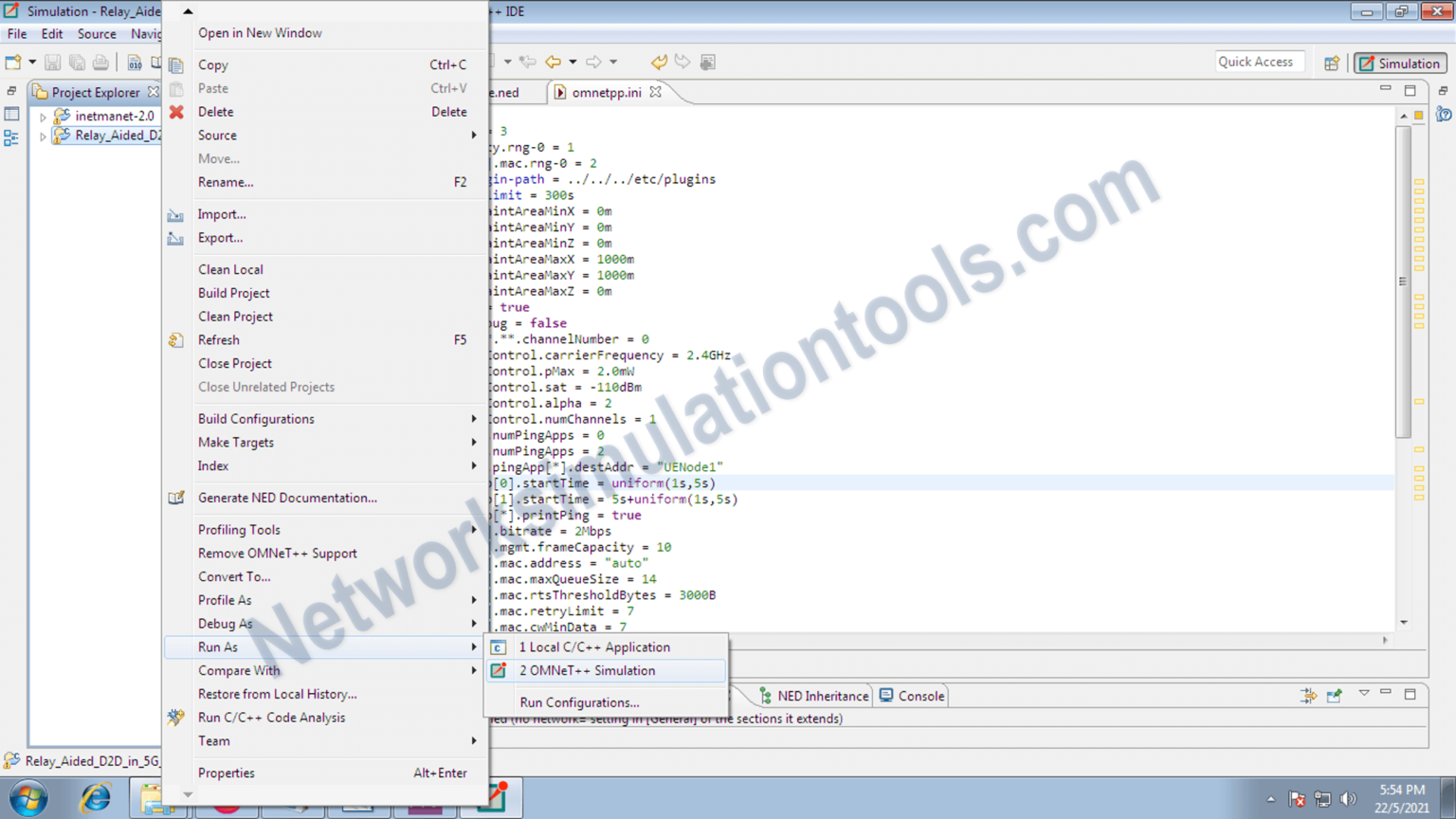 OMNeT++ Manual | How to use Inet Framework in Omnet++ Guide | Network Simulation Tools