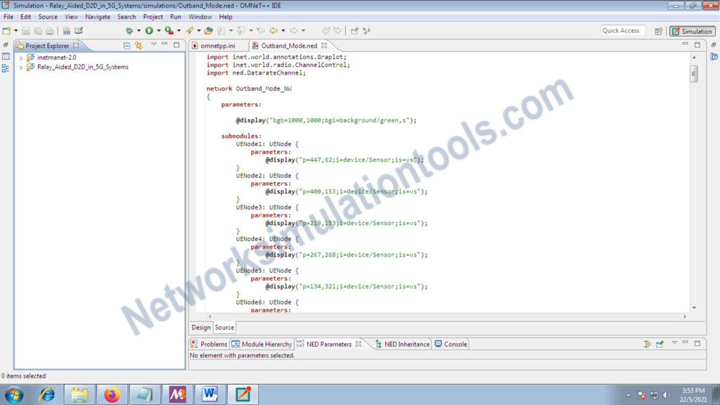 Omnet++ Projects (Source code Tutorial) | How to write code in Omnet++ | Network Simulation Tools