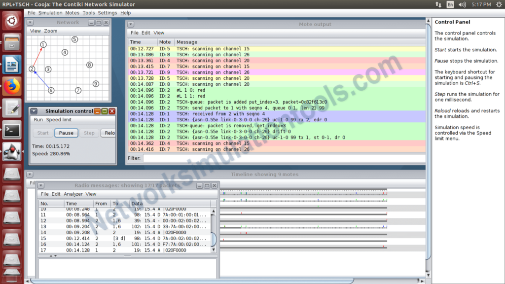 Contiki Simulation Projects | Simulation of security protocol in contiki | Network Simulation Tools