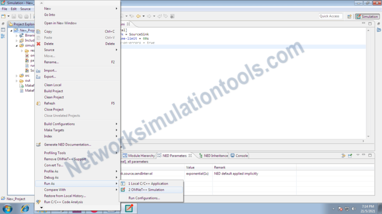 Omnet Projects with source code (Contact for Code) | How to run Omnet++ | Network Simulation Tools
