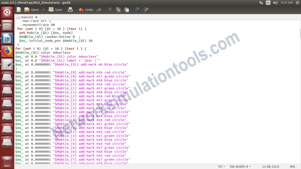 NS2 Research Projects (No 1 Support) | How to run TCL file in NS2 ...