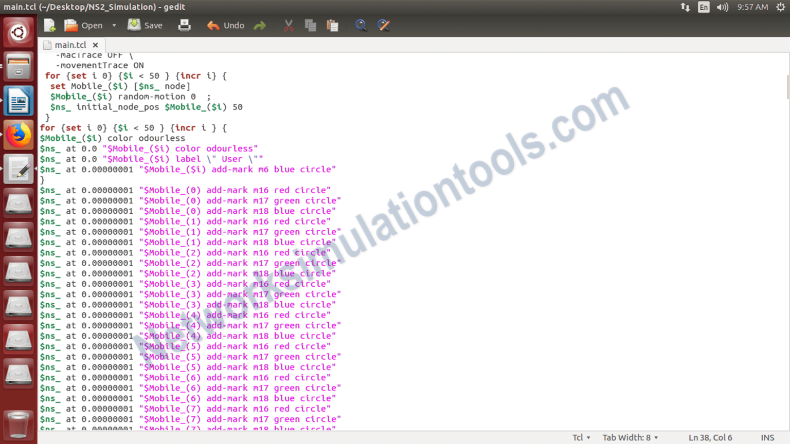 NS2 Research Projects (No 1 Support) | How to run TCL file in NS2 ...