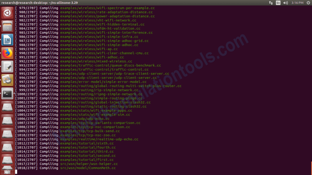 NS3 Tutorial | How to install NS3 in Ubuntu 16.04 step by step ...