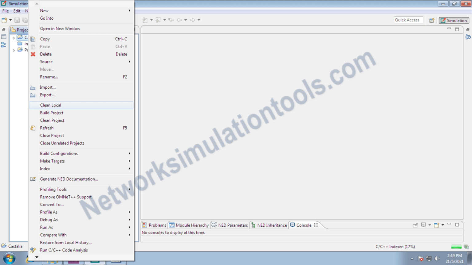 Building Omnet++ Network Tutorial | How to run Castalia in omnet++ Help | Network Simulation Tools