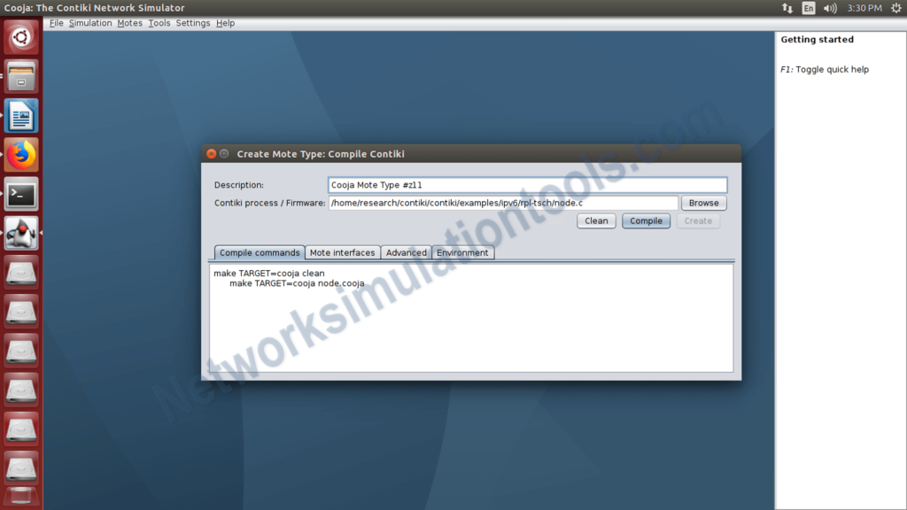 Contiki (Open source operating system) | Contiki RPL Implementation Help | Network Simulation Tools
