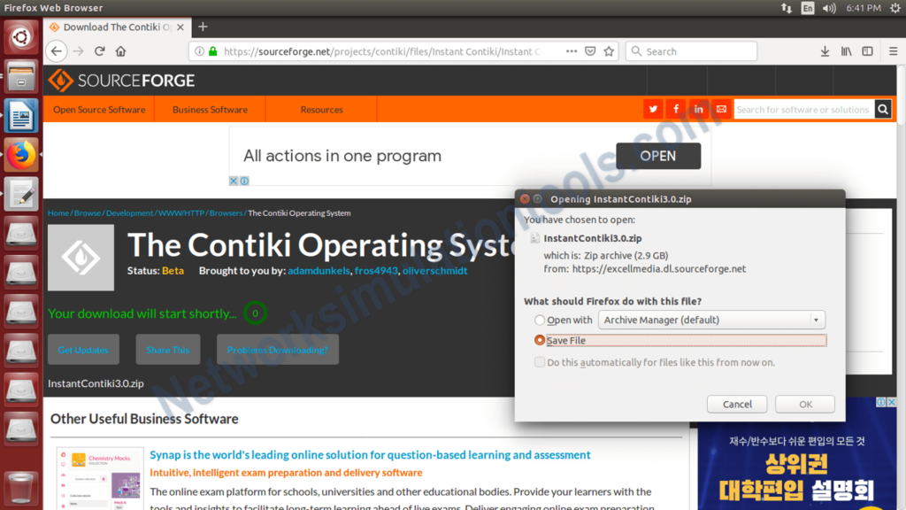 Install instant Contiki with Virtualbox | How to install Contikios on ...