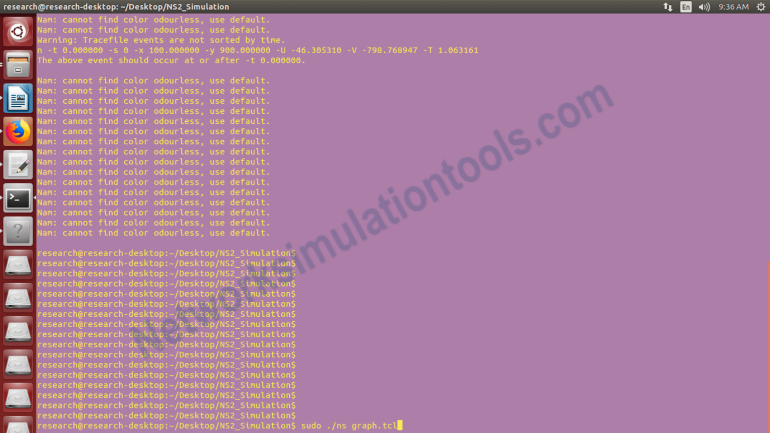 NS2 Project Code | How to calculate throughput and create graph in NS2 | Network Simulation Tools