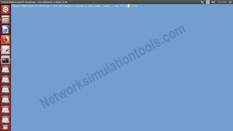 NS3 (Source code Tutorial) | How to run First.cc in NS3 | Network Simulation Tools