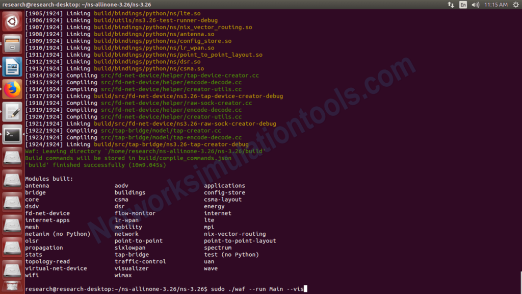 NS3 Projects | Installing NS3 – Accelerating Network | How to use NS3 | Network Simulation Tools