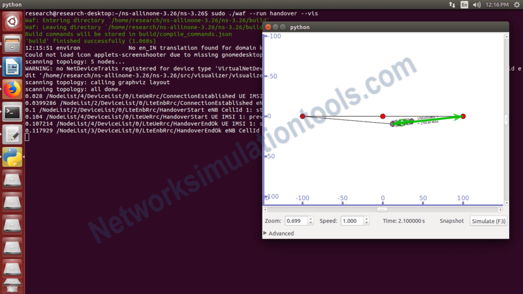 NS3 Simulator Code | How to run NS3 program in Ubuntu Tutorial ...