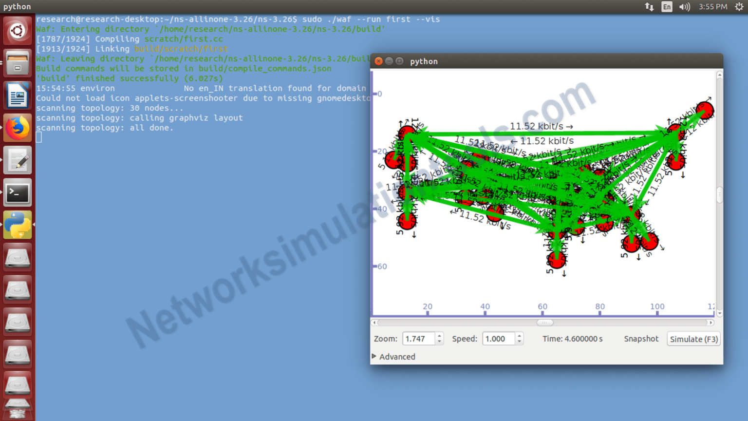 NS3 (Source code Tutorial) | How to run First.cc in NS3 | Network Simulation Tools