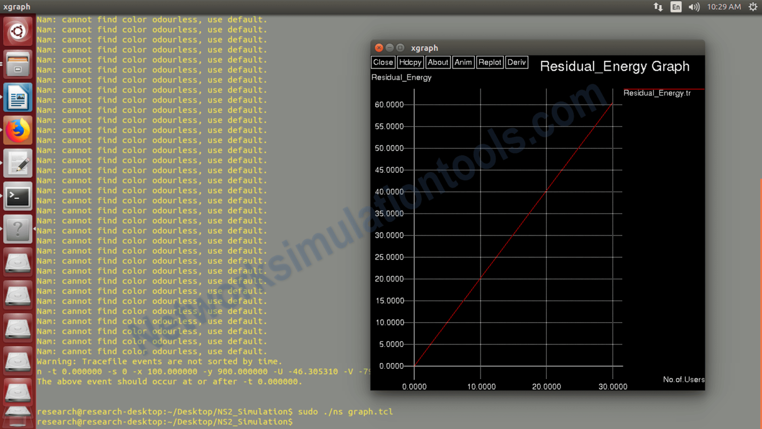 NS2 Manual | How to calculate residual energy of a Node in NS2 ...