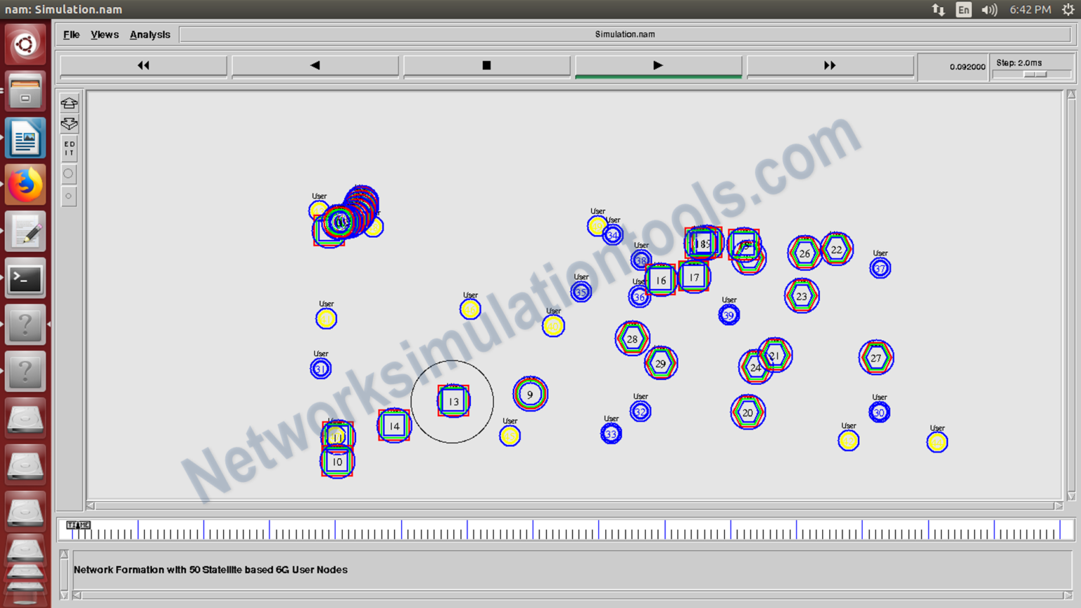 NS2 with source code Guide | How to calculate packet delivery ratio in NS2 | Network Simulation ...