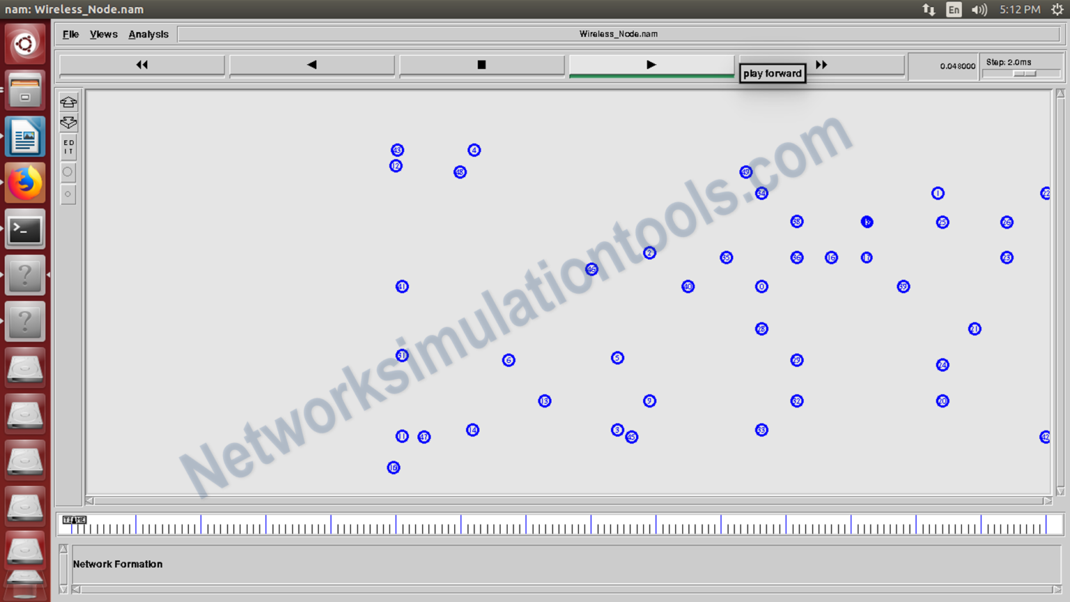 NS2 Wireless Simulation Projects | How to create Wireless Nodes in NS2 | Network Simulation Tools