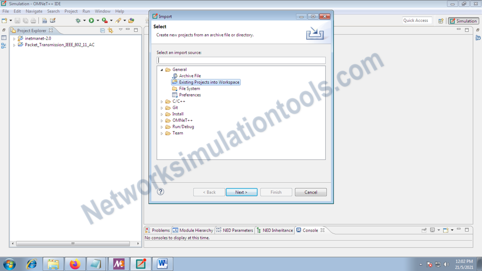 Inet framework omnet++ Tutorial | How to install inet framework in ...