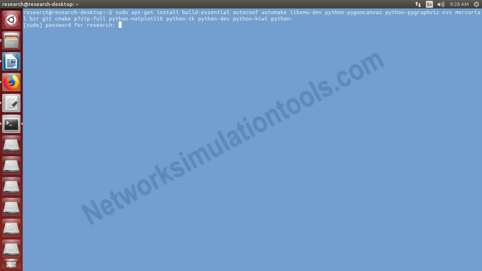Network Simulation Project Tutorial | How to Install NS3 in Ubuntu 12.04 | Network Simulation Tools