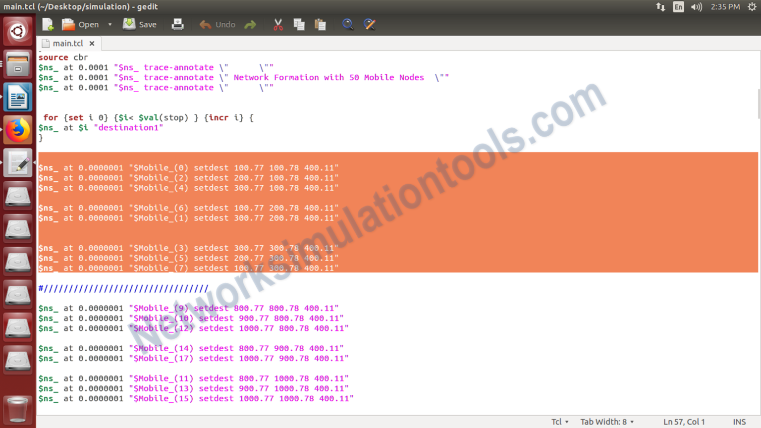 NS2 Simulator Code (Contact for Code) | How to create a Node in NS2 ...