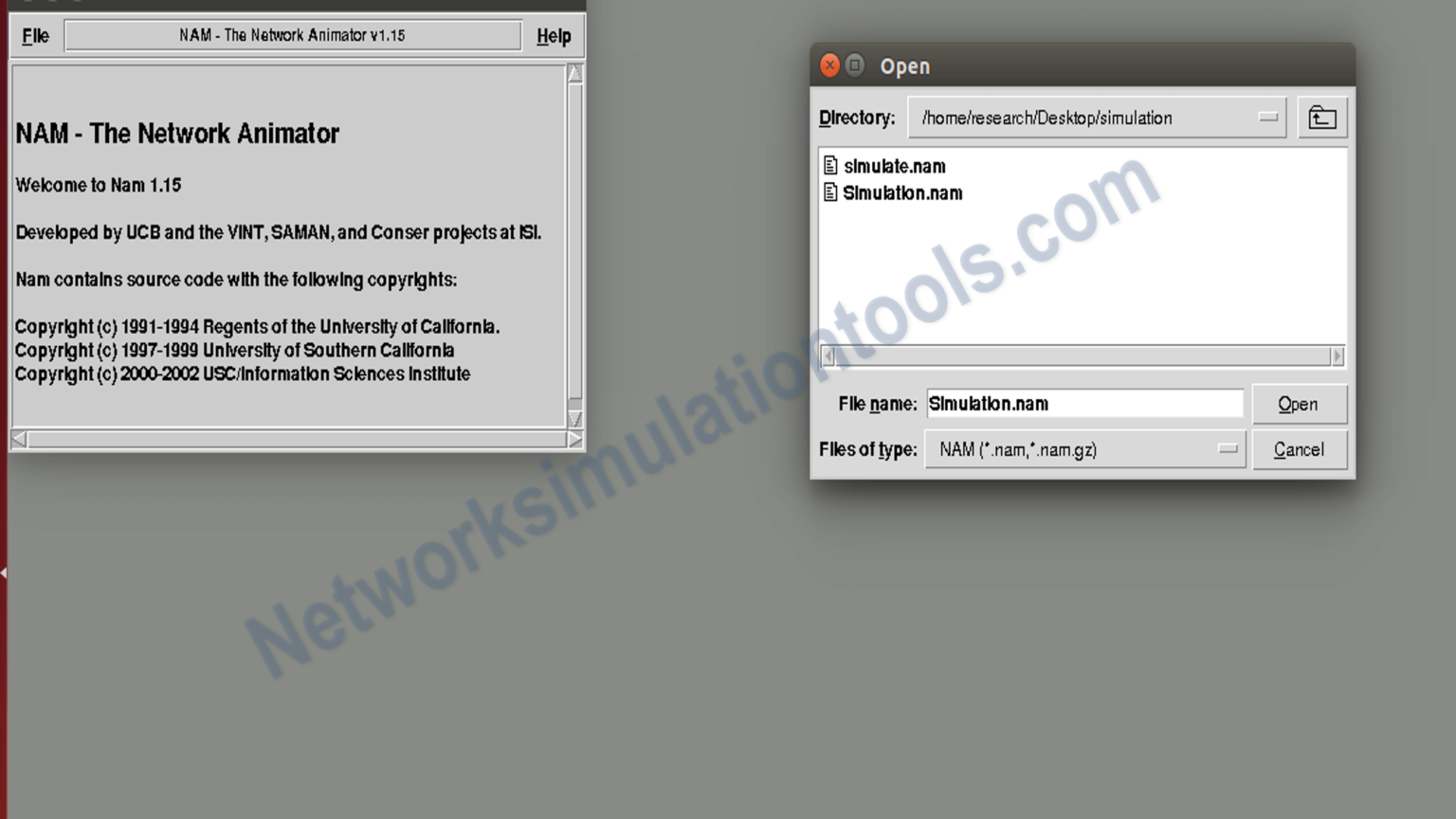 Ns2 Simulator Code Ns2 Tutorials How To Install Ns2 In Cygwin Network Simulation Tools
