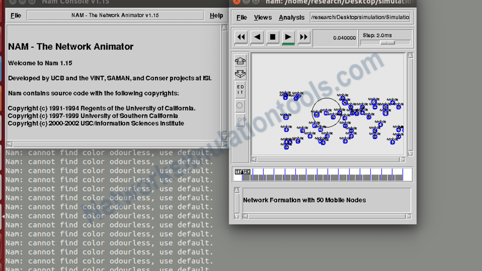 NS2 Simulator Code | NS2 Tutorials | How to install NS2 in Cygwin | Network Simulation Tools