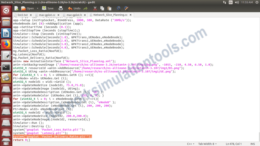 NS3 Tutorial | Network Packet Delivery Ratio in NS3 (Source code) | Network Simulation Tools