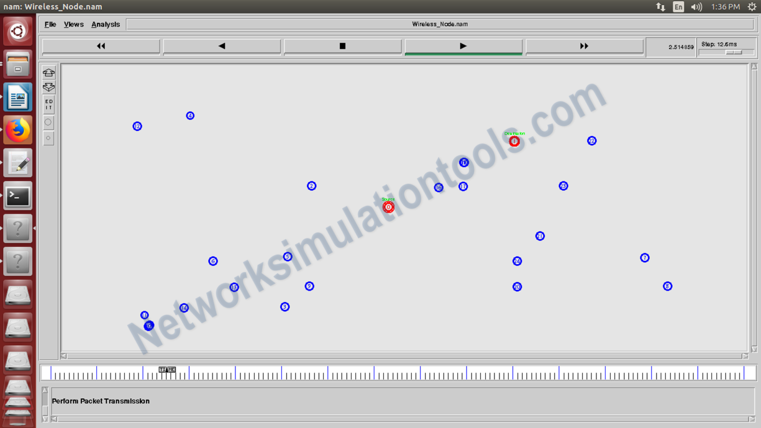 NS2 Projects with source code Tutorial | How to run TCL file in Ubuntu | Network Simulation Tools