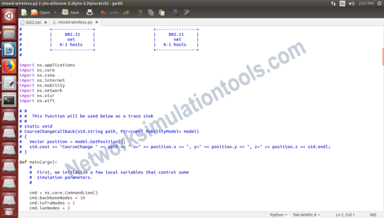 Writing Scripts Ns 3 Examples How To Run Ns3 Scripts Tutorials
