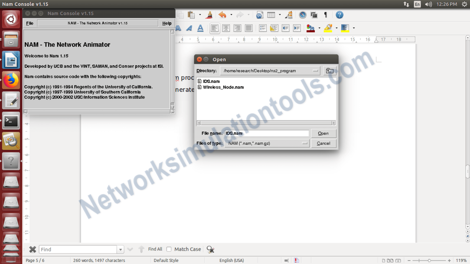 NS2 Projects | How to run NS2 in Windows Beginneer’s Guide | Network Simulation Tools