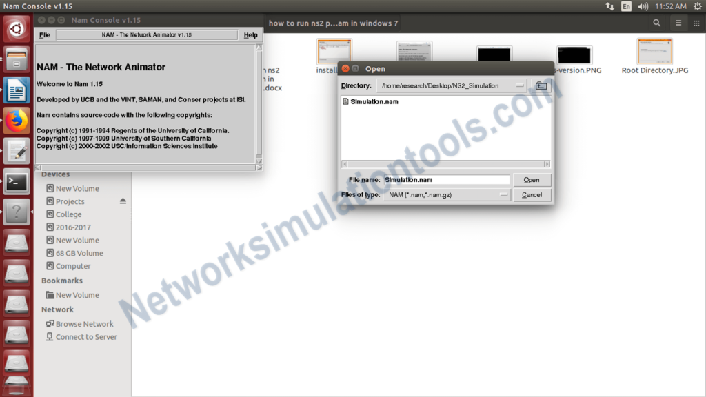 NS2 Simulation Projects | How to run NS2 Program in Windows 7 | Network ...