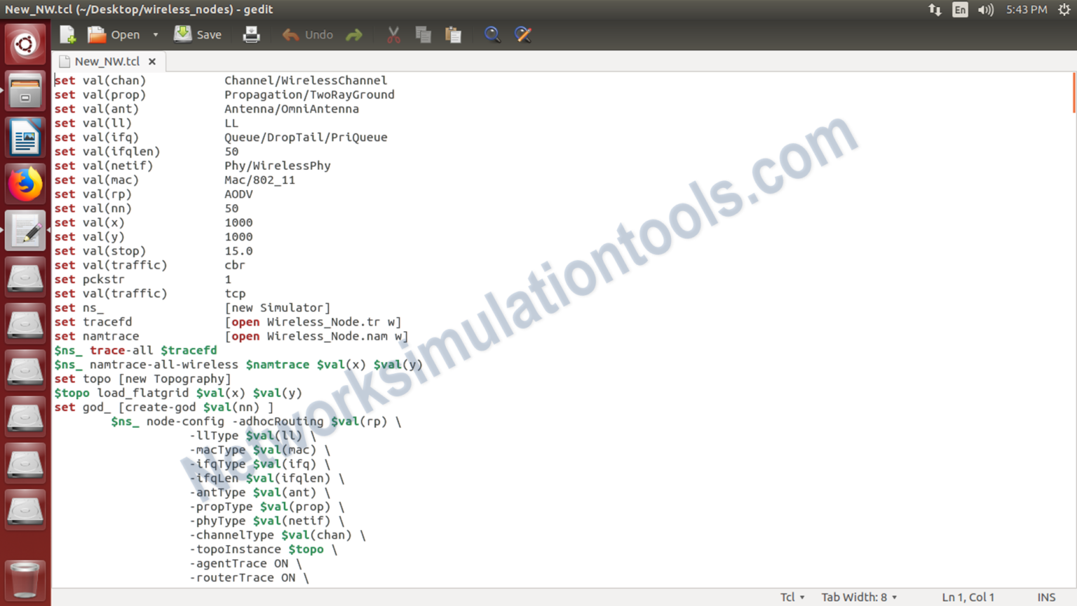 NS2 Code Tutorial | How to generate graph from trace file in NS2 | Network Simulation Tools
