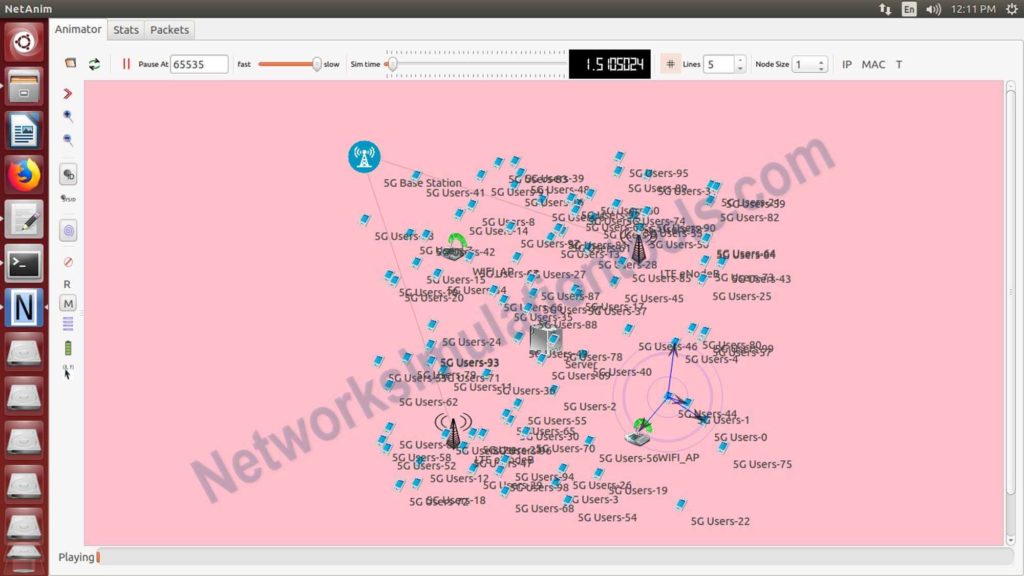 5G Network Simulator for Student Projects | Network Simulation Tools ...