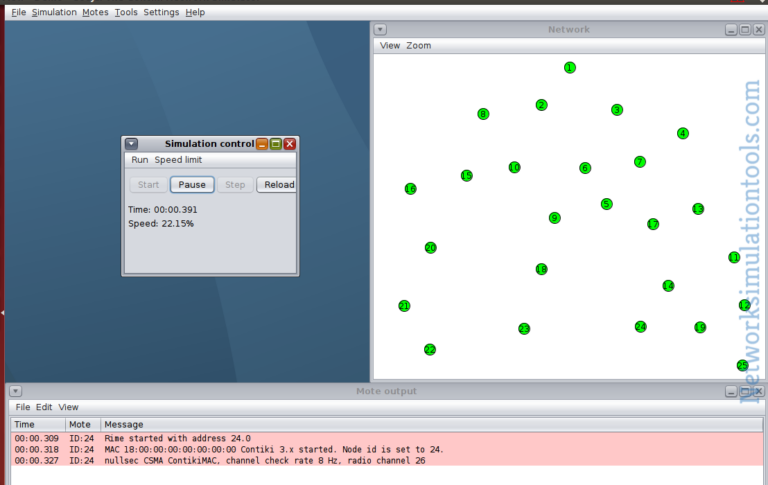 Utilizations of Cooja Simulator in IoT | Network Simulation Tools