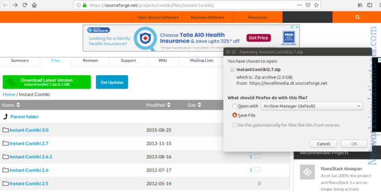 Step By Step Process of Installing Contiki OS | Network Simulation Tools