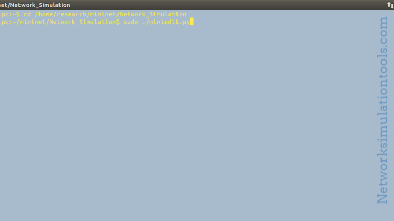 Run Mininet In Ubuntu Network Simulation Tools Network Simulation Tools 7183