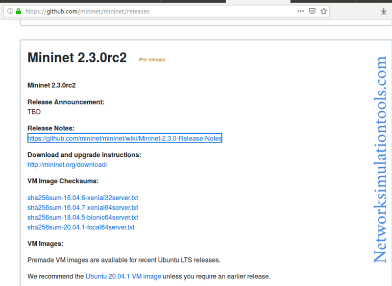 Steps for download Mininet to virtual box | Network Simulation Tools