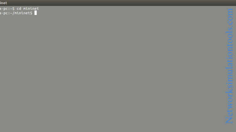 Required process to download and install Mininet | Network Simulation Tools